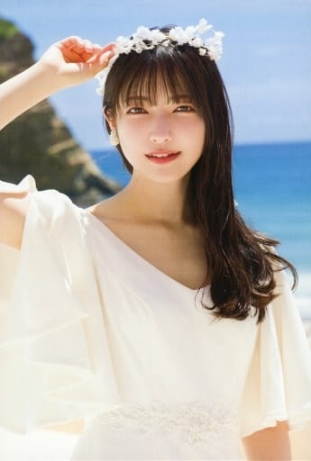 Rei OSONO / White Costume / Corolla Postcard "櫻坂 46 OSONO rei 1st Photo ...