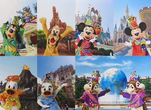 Postcard Set of 8 original postcards "Disney" Disney FAN June 2023 ...