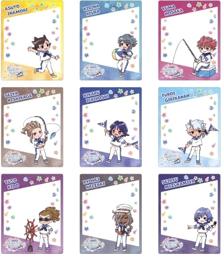 Character card [Box] Acrylic Card INAZUMA ELEVEN Orion Stamp 03. Marine ...