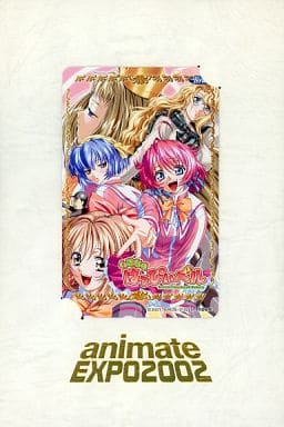 駿河屋 -【アダルト】 後藤美智子/天国宙/パステーテ姫/計5名「いきなりはっぴぃベル [台紙付き]」 animate EXPO2002（テレホンカード）