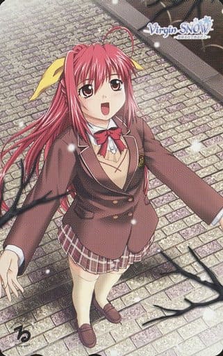 Game and PC telephone cards Narumi Mizuki "SNOW - With you on a snowy ...