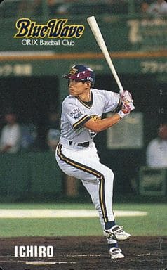 SPORTS TELEPHONE CARD [A la Carte] Ichiro "Blue Wave ORIX Baseball Club ...