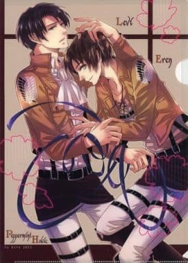 Doujin Accessories / [Attack on Titan] A4 clear file Eren Yeager & Levi Hyocho (Yū Kira) FALL OF ...