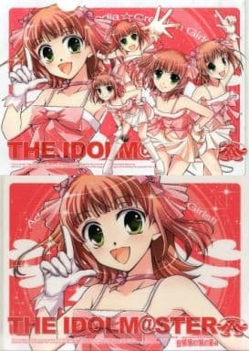 [idol Master] Haruka File Ranmai (A4 plastic trasparent file folder) Haruka the Buddhist monk ...