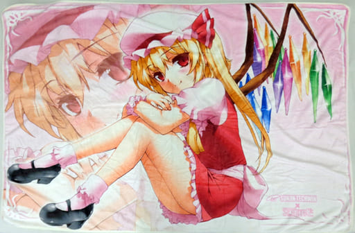 駿河屋 - 【東方Project】特大ブランケット フランドール・スカーレット(ヘンシャコ) 大9州東方祭5/SUNJIN TECHWIN＆Studio FE（クッションカバー・抱き枕カバー・シーツ）