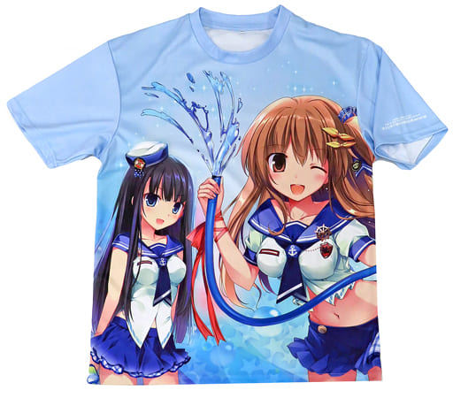 駿河屋 - 【オリジナル】フルグラフィックTシャツ XLサイズ(karory) C94/東京ビッグサイト土産（Tシャツ）