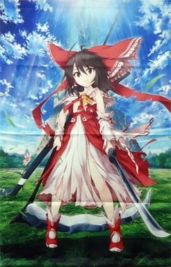 Doujin-Poster, Tapestry, Calendar 【 Toho Project 】 B2 Tapestry Reimu Hakurei Melonbooks Purchase ...