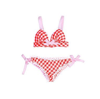 PN Gingham Ribbon Bra & Panties set Strawberry | Toy Hobby | Suruga-ya.com
