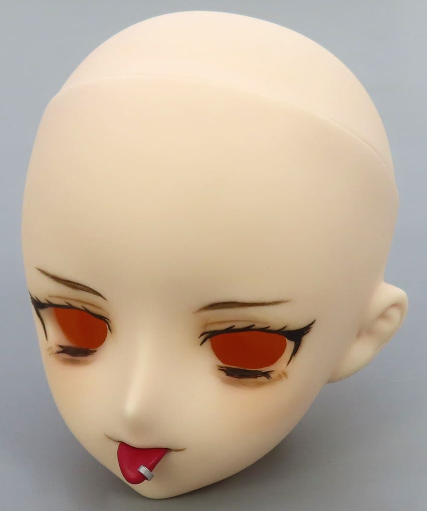 駿河屋 - [カスタマイズ済み] DD専用オプションヘッド DDH-08(No.78) アイホールオープン やわフタVer.（ドールアクセサリー）