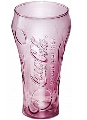 Glass (Character Kuta) Coke Glass (Pink) for Olympic Support 2012 ...