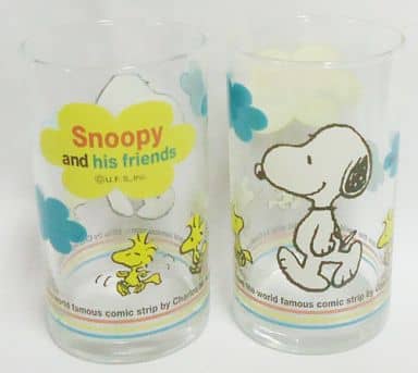 Snoopy Glass Set E (2 Pieces) | Goods / Accessories | Suruga-ya.com