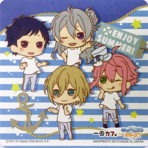 Fine (SD) Collection Coaster "Ichiban Cafe x Ensemble Stars! ~ Enjoy ...