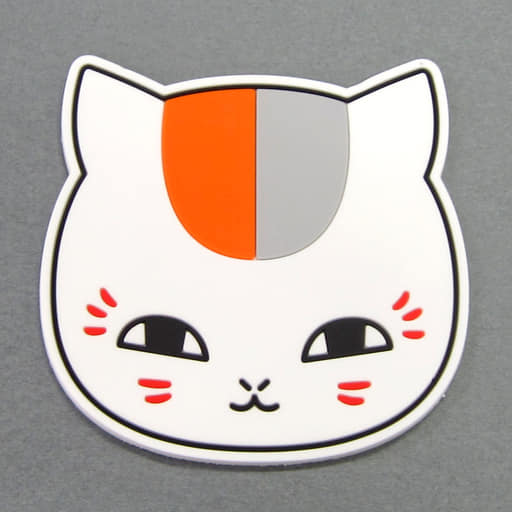 Nyanko-sensei Face Coaster "Natsume's BOOK of FRIENDS" LaLa September ...