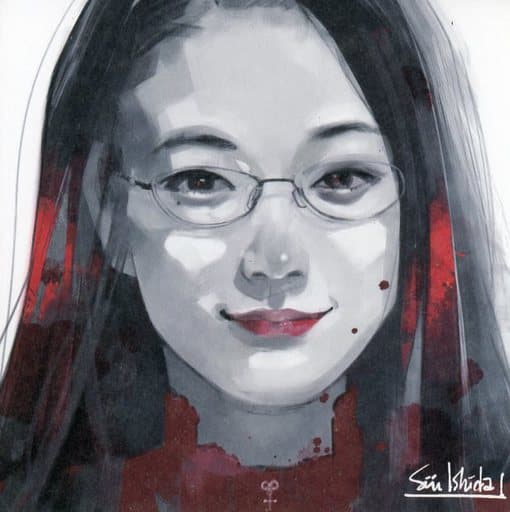 AOI Yu (KAMISHIRO Toshiyo) ISHIDA Sui Sensei's drawing coaster "Eiga ...