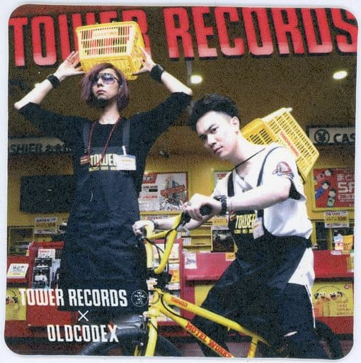 Office Worker DCODEX Coaster A "TOWER RECORDS×OLDCODEX Fixed Engine Cafe" shop bonus | Goods ...