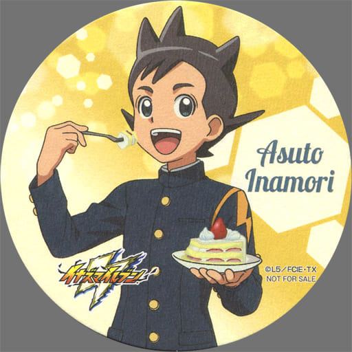 Inamori Asuto original coaster "INAZUMA ELEVEN ×SWEETS PARADISE ...