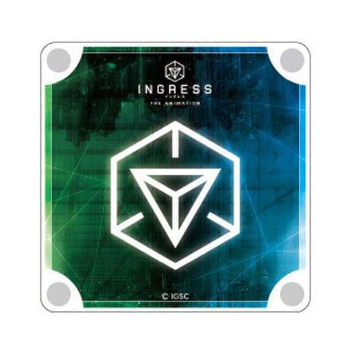 Ingress Logo Acrylic Coaster "INGRESS THE ANIMATION" | Goods / Accessories | Suruga-ya.com