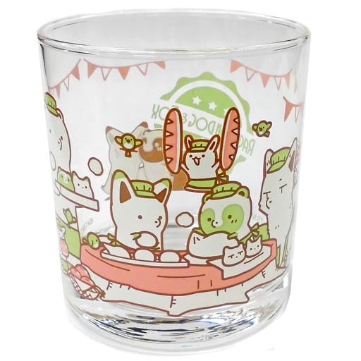 Glass (Character Kuta) Aggregation Glass 「 Ichiban KUJI Tanuki and ...