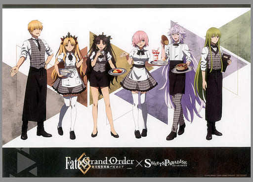 Set (Equal Body) Paper Luncheon Mat "Fate/Grand Order - Absolute Maju ...