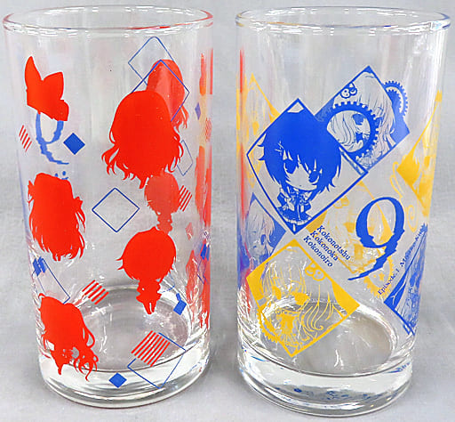 Set Pair Glass "9-nine - Here, Here, Here, Here, Here, Here, Here, Here ...