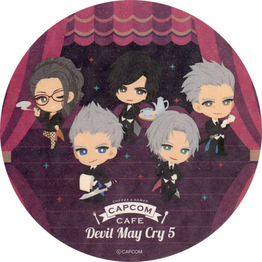 Mug / Teacup Gathering (Curtain) Original Coaster "CAPCOM CAFE× Devil ...