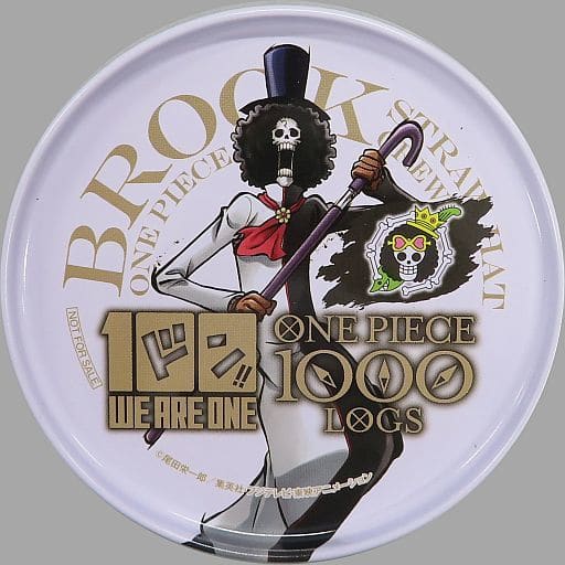 Brook original can coaster "ONE PIECE × 7-ELEVEN convenience stores ...