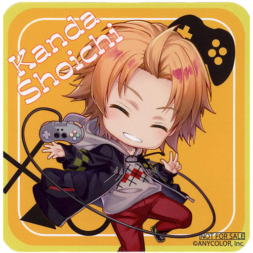 Kanda Shoichi (Mini Character) Coaster "virtual YouTuber Nijisanji x ...