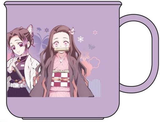 Mug / Teacup Nezuko Kamado & Kocho Shinobu Plastic Cup "Demon Slayer ...