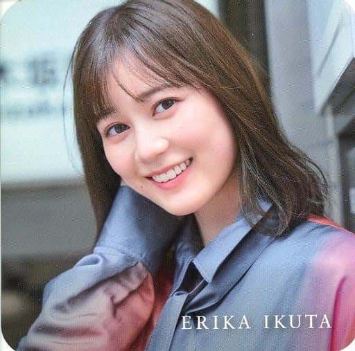 Mug / Teacup Ikuta Erika Coaster "Nogizaka46 Time flies Cafe" first half collaboration menu ...