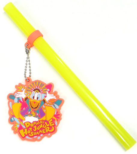 Donald Duck Souvenir Straw Charm "Donald Hot Jungle Summer 2019 ...