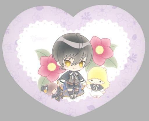 Mug / Teacup Snow x Little Twin Stars heart-shaped coaster "Promise of ...