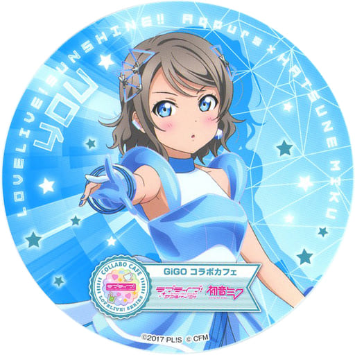 Mug / Teacup You Watanabe Drink Coaster "Love Live! Sunshine! x Hatsune ...