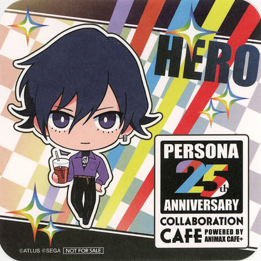 Mug / Teacup Main character (Persona) Coaster "Persona 25 th ...