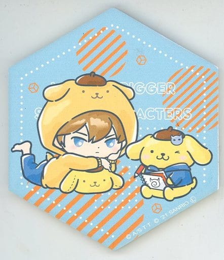 Mug / Teacup Hughes & Pompompurin Hex Roller Coaster "WORLD TRIGGER x ...