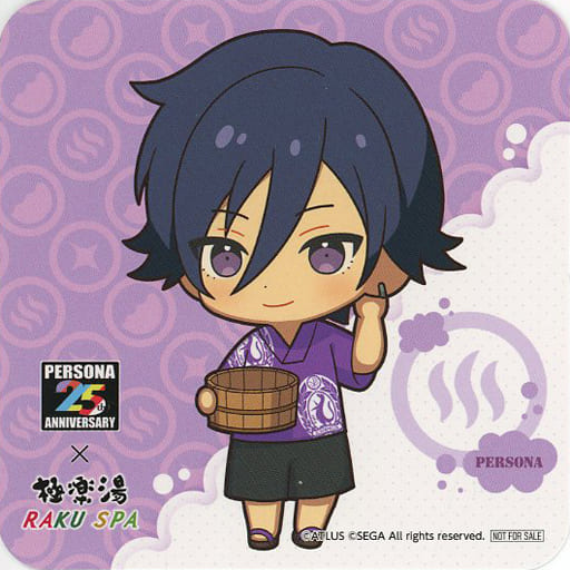 The main character (Persona / Mini Character) original coaster "25th ...