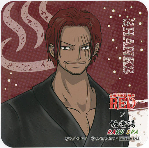 Shanks (Square / Skin-on Fillet) Coaster A Group "ONE PIECE FILM RED x ...