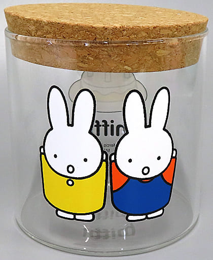 Miffy cork covered glass canister "Miffy" limited to Taito Online Crane ...