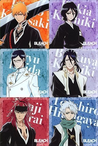 6-Type Set "Bleach - Bleach - Sennen Kesen Hen ×cookpadLive Cafe Sennen ...