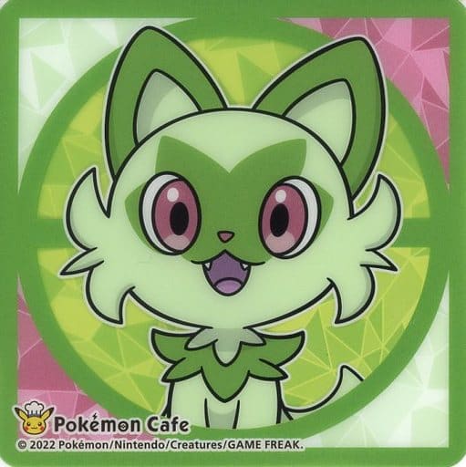 Nyaoha original clear coaster "Pocket Monsters Scarlet Violet Pokemon ...