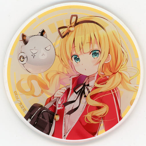 Shallow Acrylic Coaster "Is the Order a Rabbit? CLOCKWORK RABBIT×Gratte ...