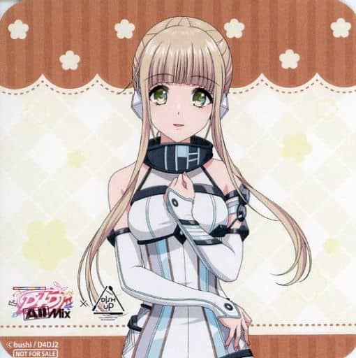 FUKUSHIMANOAH's original coaster "D4DJ All Mix×DISH UP" drink menu order bonus | Goods ...