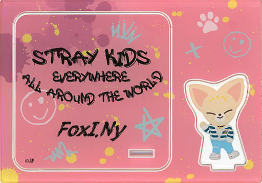 Aien-Acrylic Stand Coaster Foxl. Ny "STRAY KIDS × SKZOO CAFE' THE ...