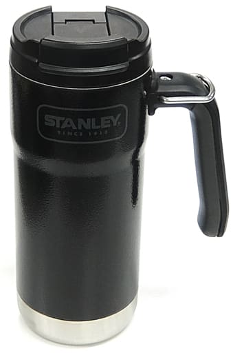 STANLEY Mat Black Grip Handle Stainless Steel Tumbler "Starbucks Coffee ...