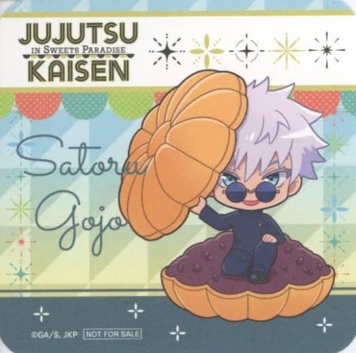Gogo Gojo (Mini Character) original coaster "Jujutsu Kaisen in SWEETS ...
