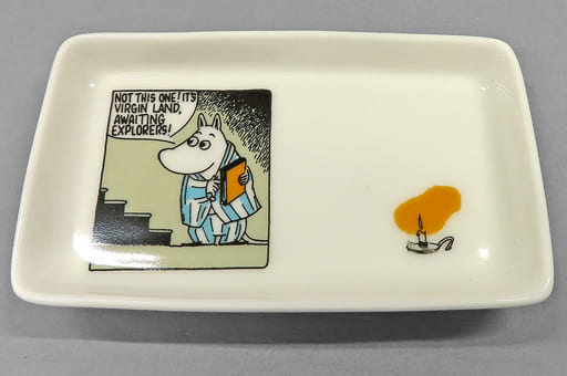 Moomin (staircase) "Sleepy Moment" scene small plate "Ichiban KUJI ...