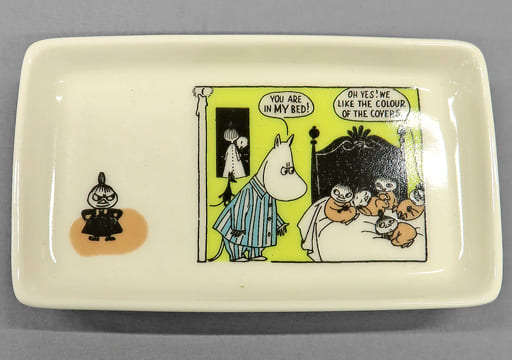 Moomin & Little Mie's "Sleepy Moment" scene small plate "Ichiban KUJI ...