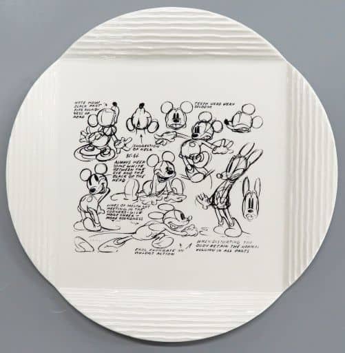 Mickey Mouse Place Plate Walt Disney 110 th Anniversary "Disney ...