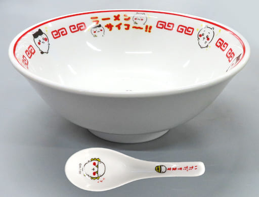 Chii Kawa & Hachiware & Usagi (Ramen Psycho ～!!) Ramen Bowl & Renge Set ...