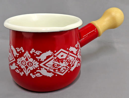 Mug / Teacup Enamel Petit Milk Pan Nordic Red "Wachi-Furudo (Wachifield ...