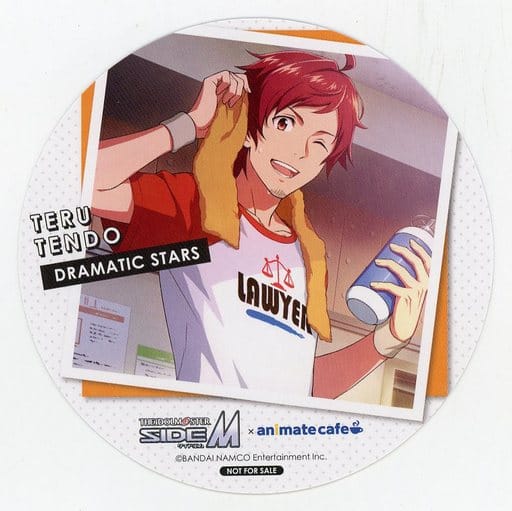 Tendo Teru Coaster "idol Master SideM×animatecafe M Fes 2022" Menu ...